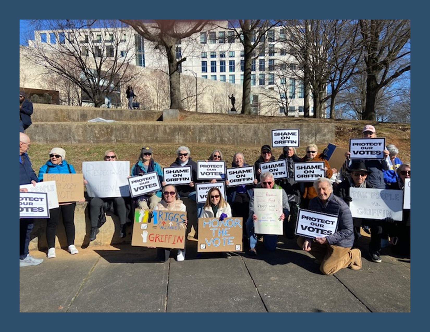 Common Cause "People vs Griffin" Rally • Lincoln County, NC Democratic ...